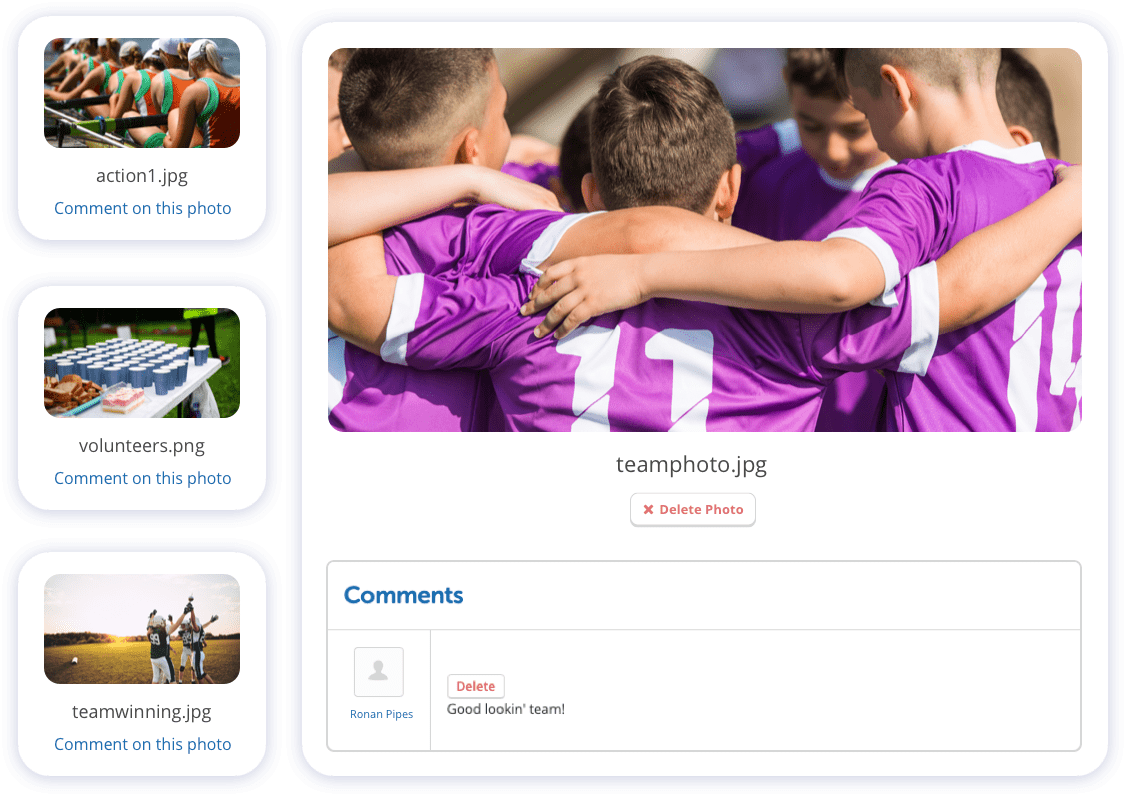 #1 Sports Team Photo & File Sharing App | TeamSnap